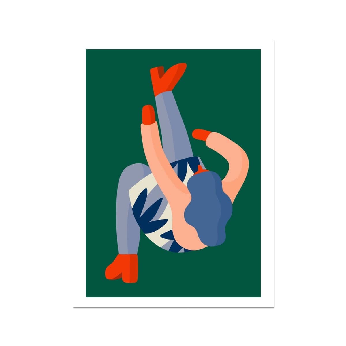 Cecile Gariepy | Woman Falling – RoomFifty